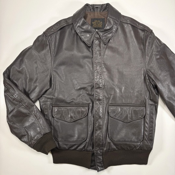 Avirex | Jackets & Coats | Vtg Avirex Us Army Air Forces Type 2 Leather ...
